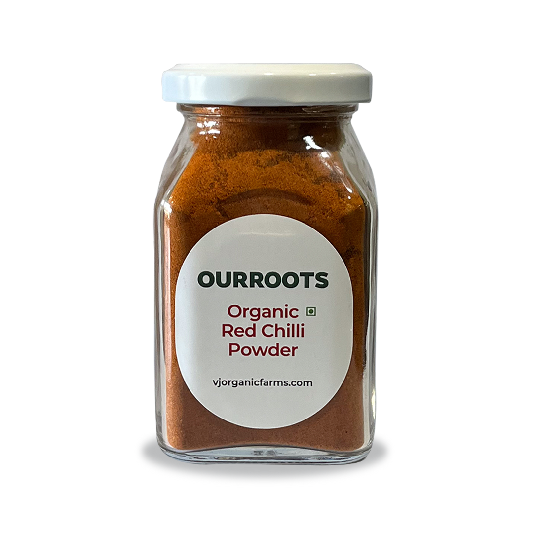 Red Chilli Powder (100 gm) – VJ Organic Farms