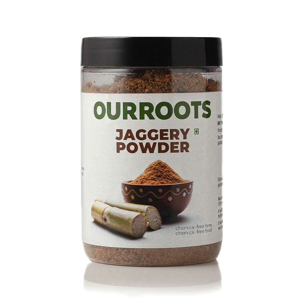 Jaggery Powder (350g) – VJ Organic Farms