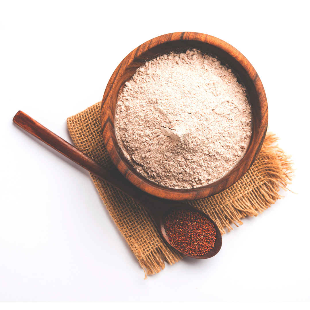 Ragi Atta (Finger Millet Flour) (500 gm) – VJ Organic Farms